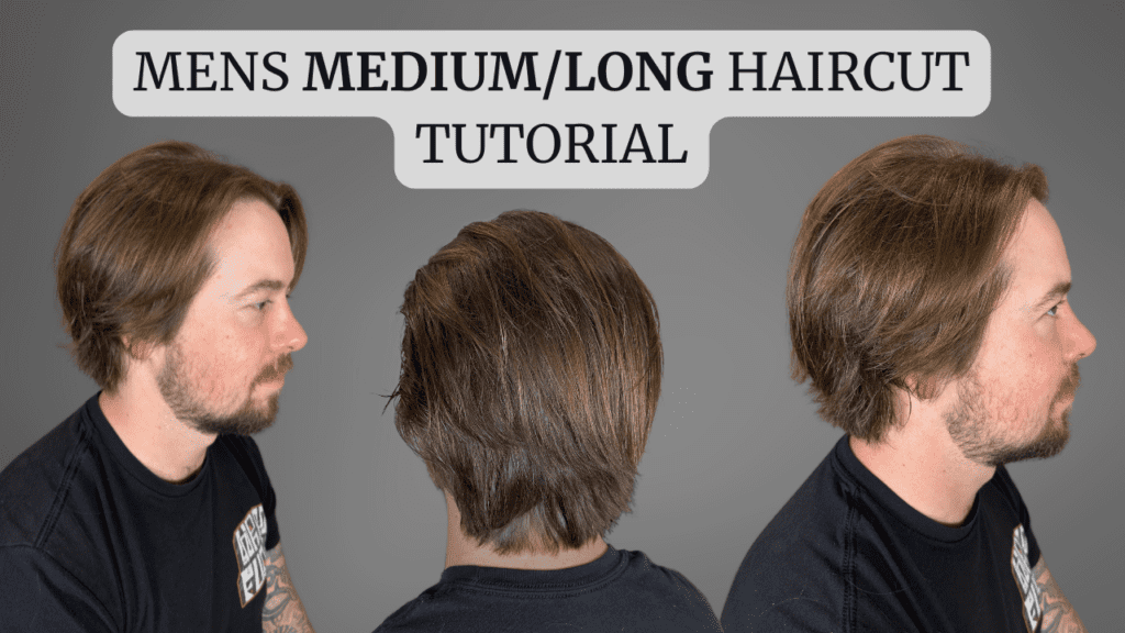 How To: Men's Medium/Long Haircut (Scissor Cut Tutorial) – Laura K Collins