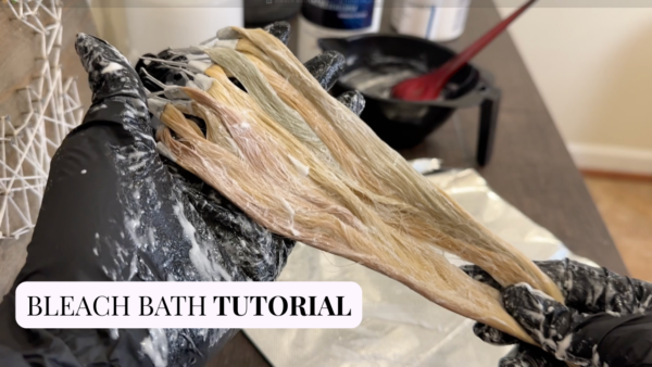 How to Use a Soap Cap (Bleach Bath) for Color Correction & Lightening ...